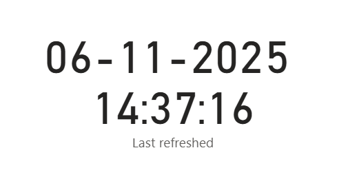 Show last refresh date in local time on powerbi.com - Alexander Henkel
